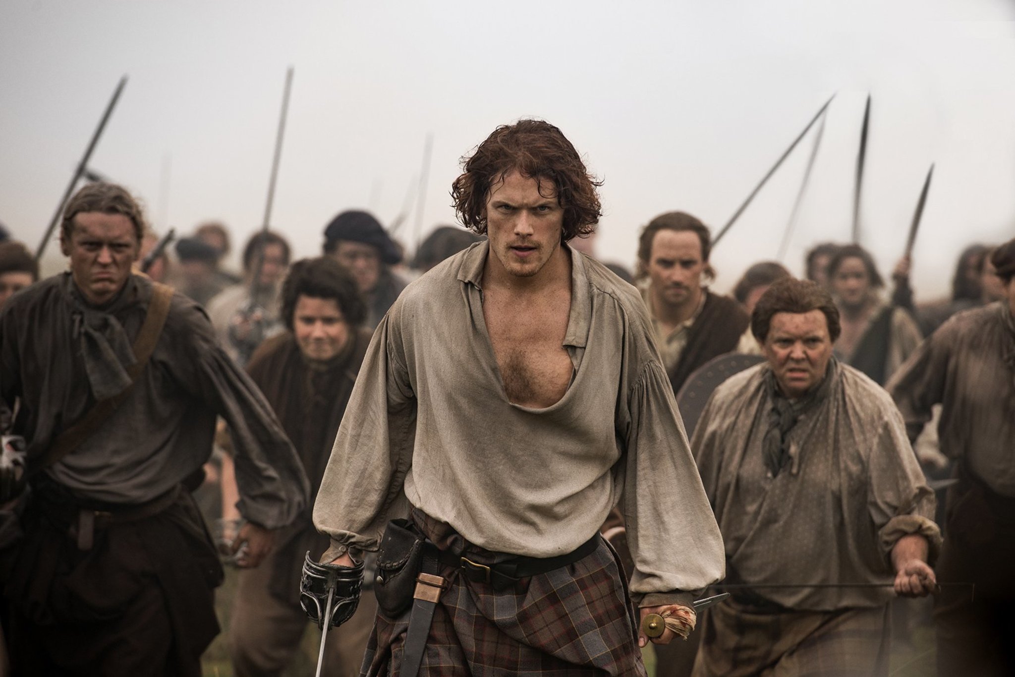 "Outlander" Staffel 3: Heißes Shooting mit Jamie & Claire! Diese neuen ...